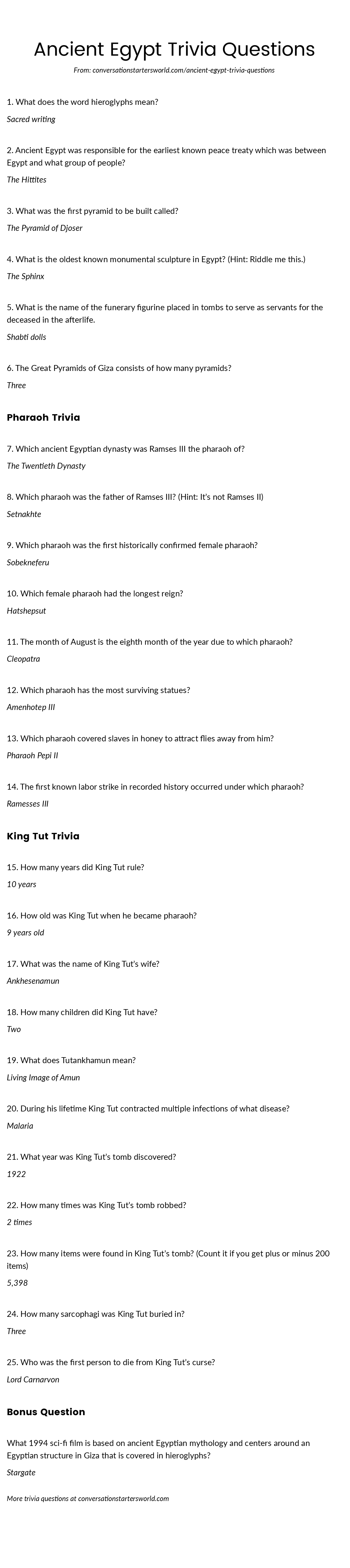Quiz For 6 Year Olds With Answers Quiz For 6 Year Olds With Answers